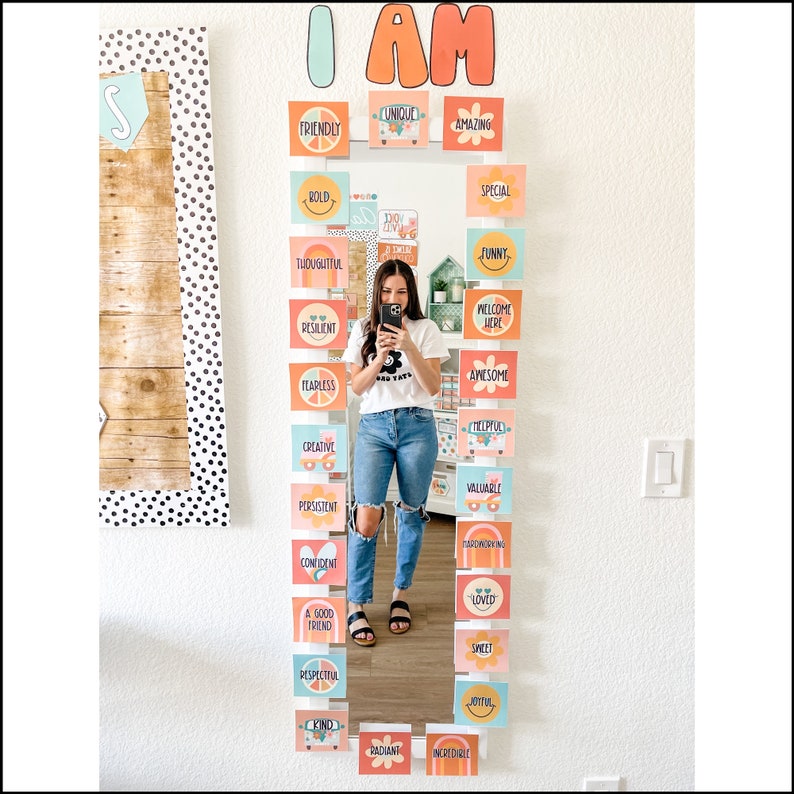 Affirmation Station Retro Affirmation Cards Affirmation - Etsy
