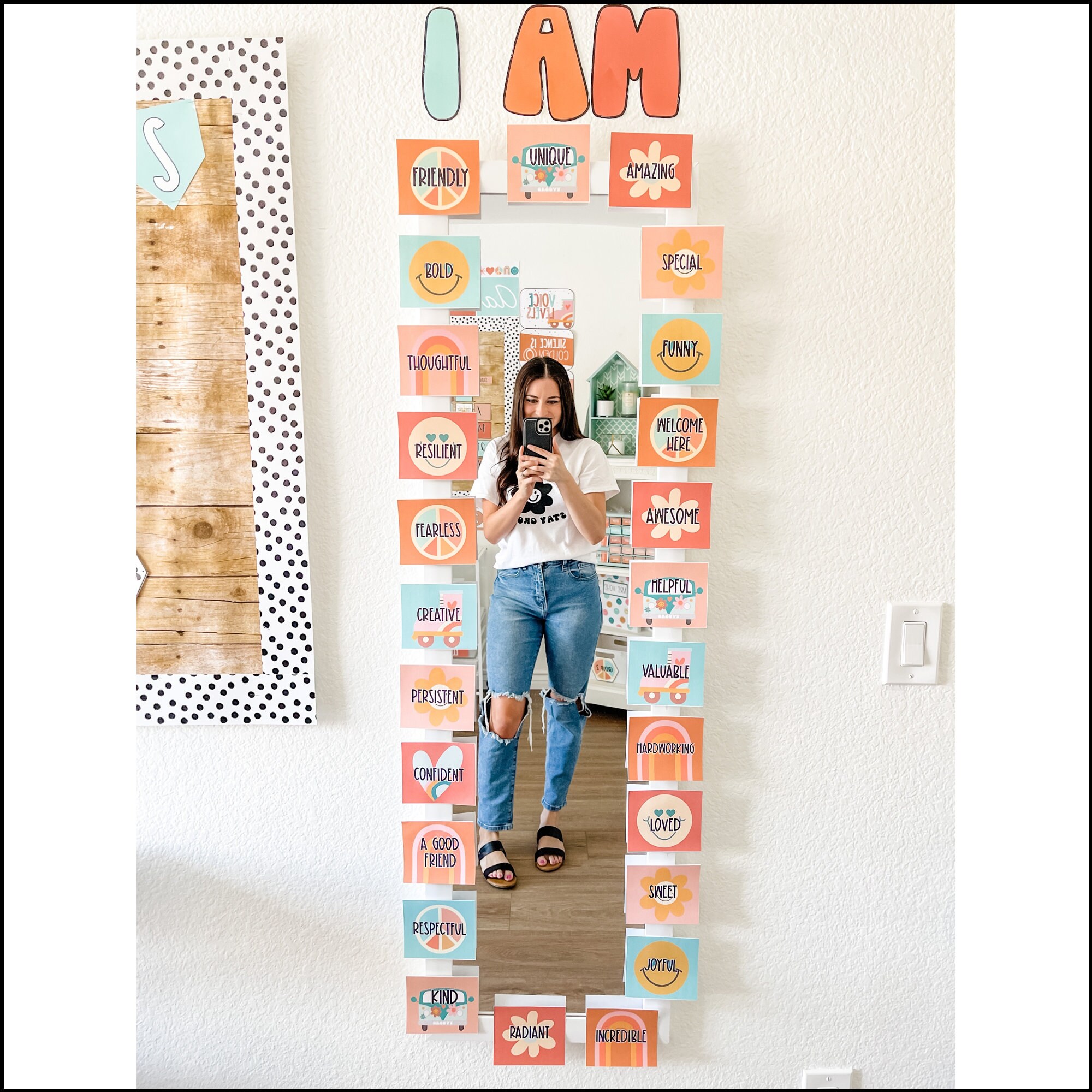 Affirmation Station Retro Affirmation Cards Affirmation - Etsy