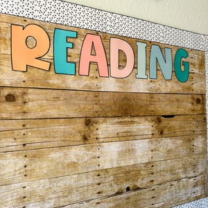 Calm Colors Bulletin Board Letters - Pastel Printable Classroom Letters ...