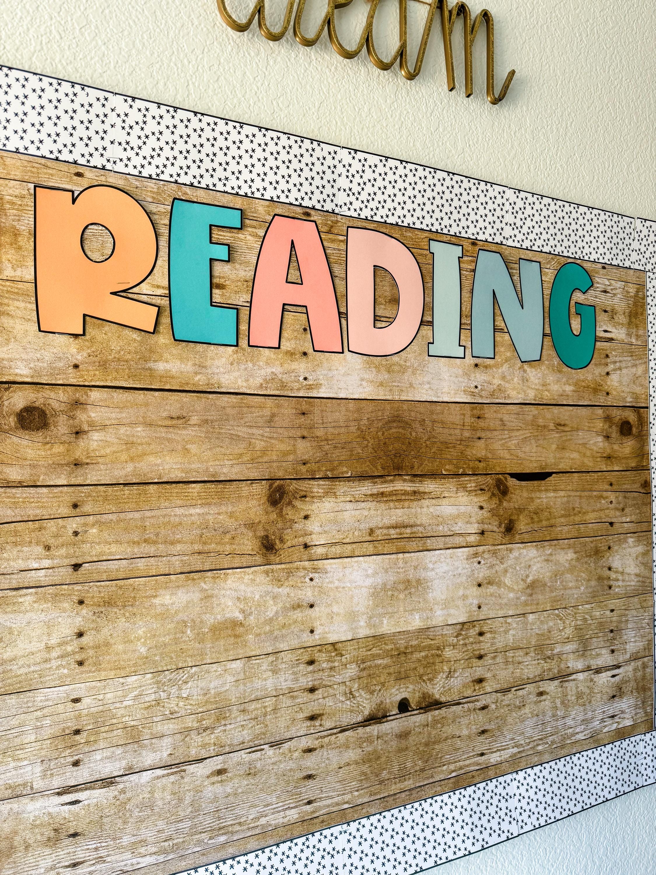 Calm Colors Bulletin Board Letters - Pastel Printable Classroom Letters ...