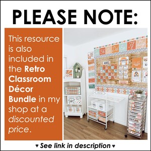 Classroom Birthday Board Retro Classroom Birthday Display - Etsy