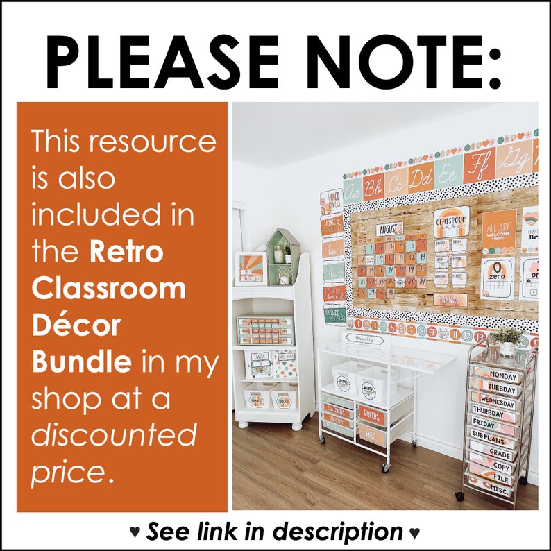 Classroom Birthday Board Retro Classroom Birthday Display - Etsy