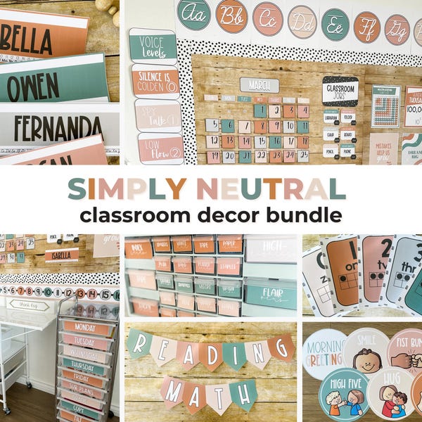 Boho Classroom Decor - Etsy