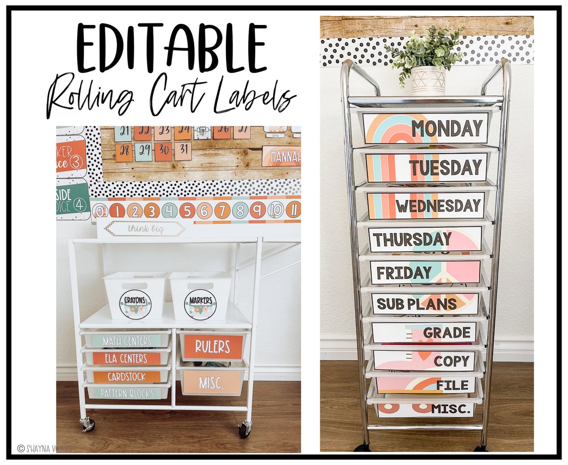 Retro Classroom Decor Bundle Retro Classroom Theme Groovy - Etsy