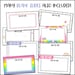 Rainbow Bright Powerpoint and Google Slides™ Templates for Teachers ...