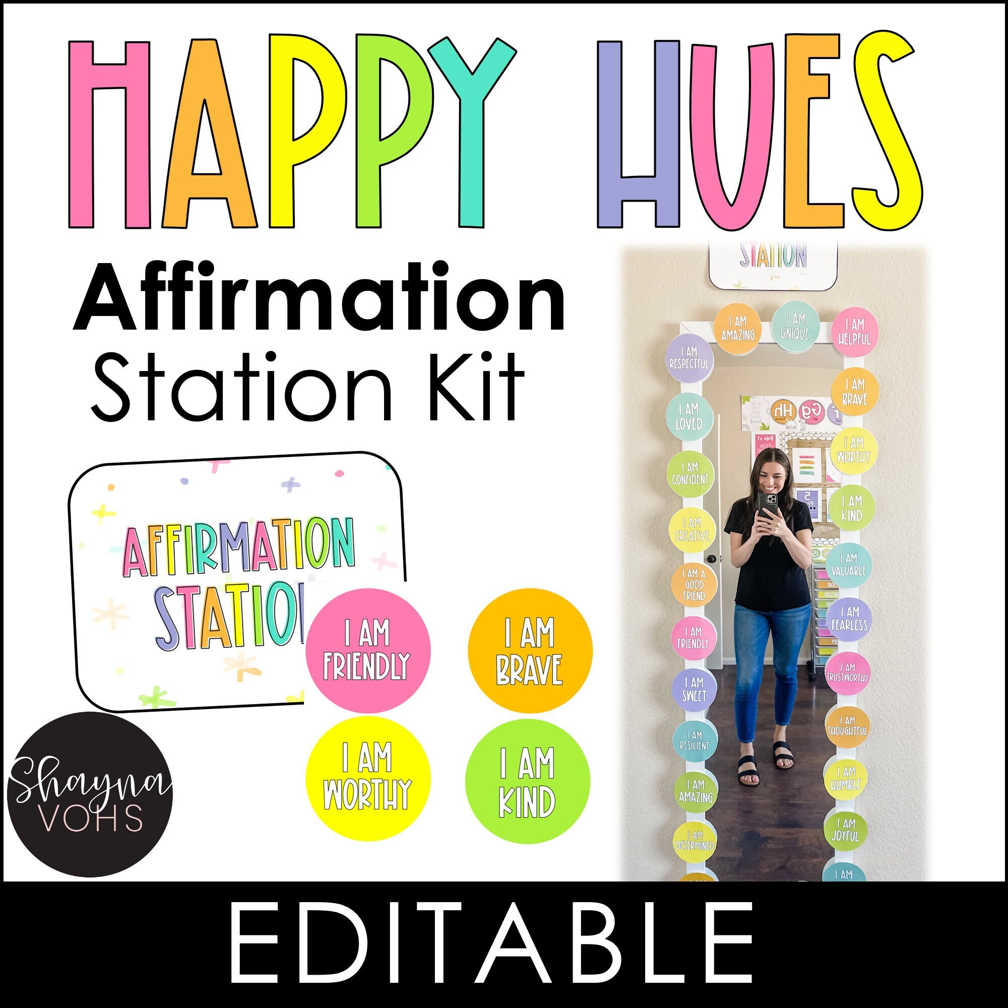 Affirmation Cards Printable for Kids Affirmation Station - Etsy