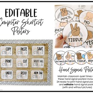 Boho Rainbow Classroom Decor Bundle Pastel Theme Elementary - Etsy UK