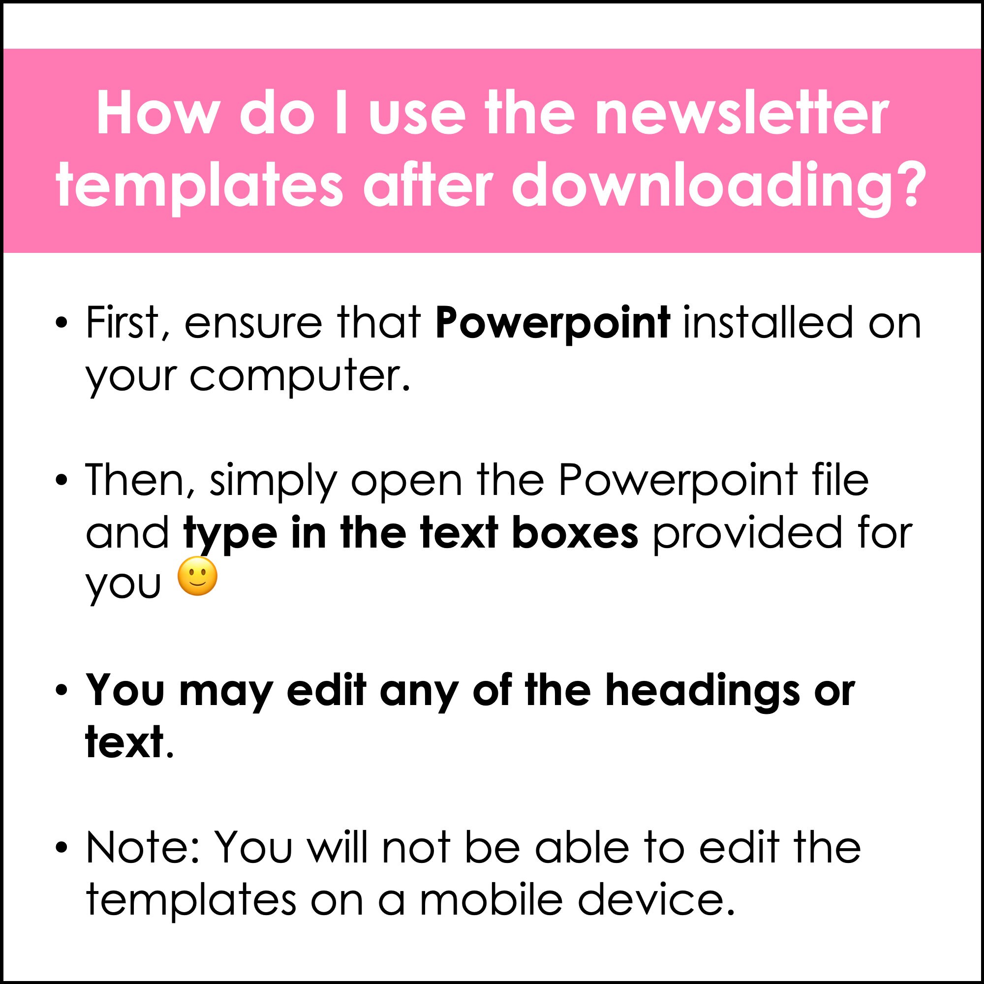 Bright Newsletter Template Editable, Rainbow Monthly Newsletter - Etsy