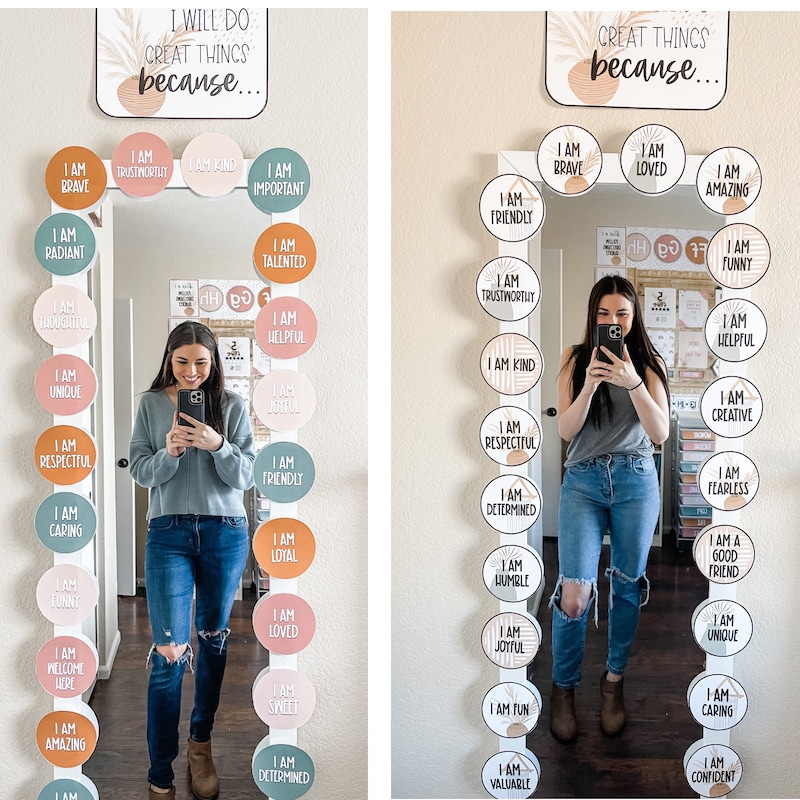 Boho Mirror - Etsy