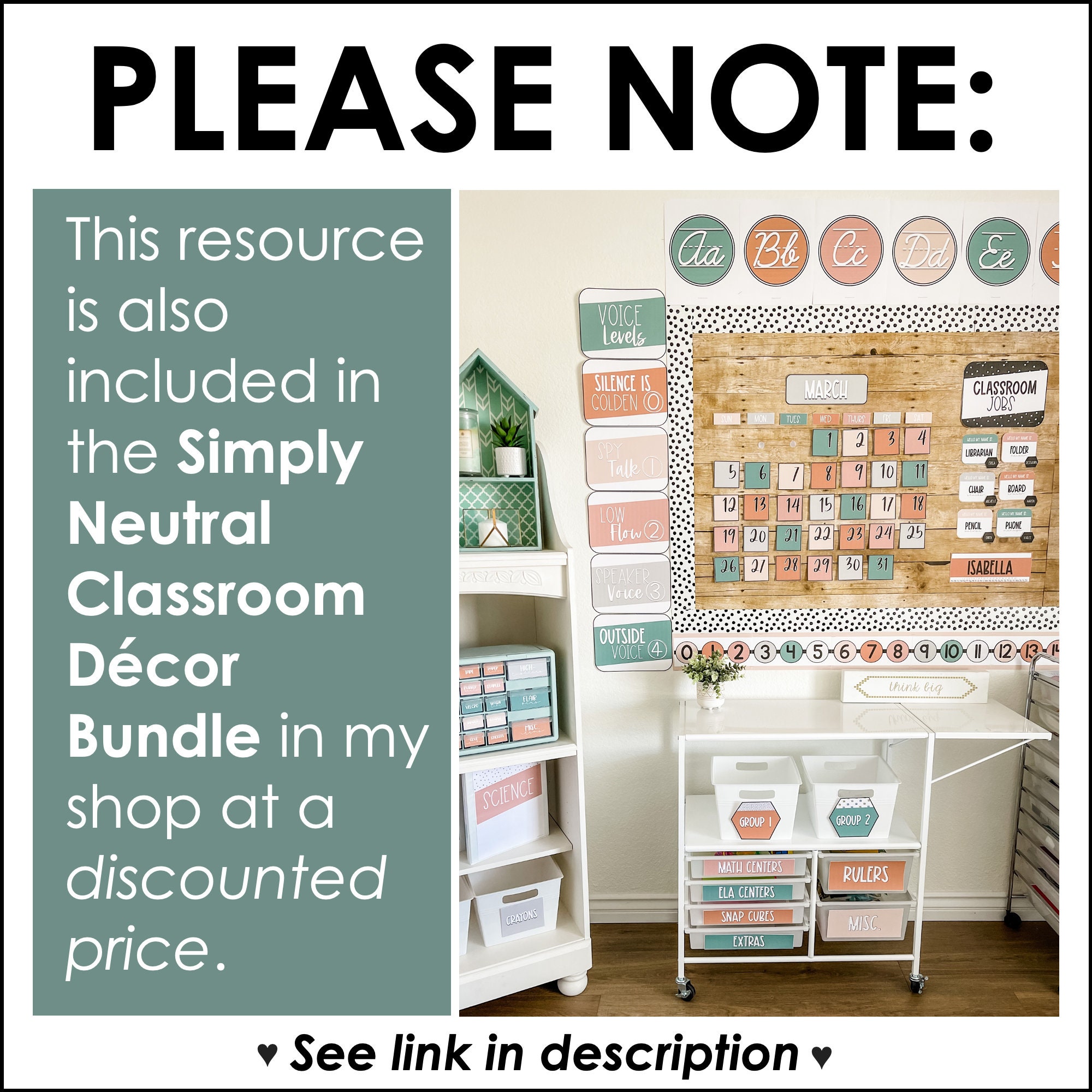 Neutral Classroom Posters Boho Neutral Inspirational Posters - Etsy