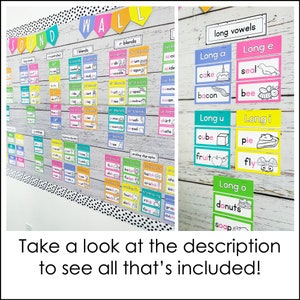 Sound Wall Classroom, Sound Wall Cards - Etsy