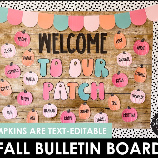 Fall Bulletin Board - Etsy