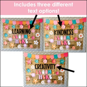 Spring Kindness Bulletin Board Kit: Classroom Decor (digital Download ...