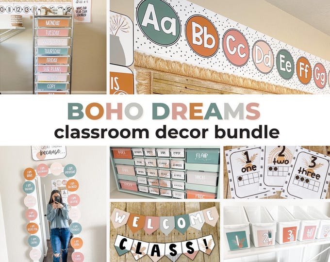 Dreamy Pastels Classroom Decor | Trendy + Pastel Classroom Decor 3,000 ...