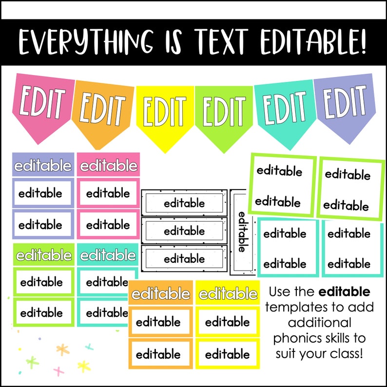 Sound Wall Classroom, Sound Wall Cards - Etsy