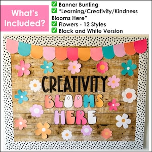 Spring Kindness Bulletin Board Kit: Classroom Decor (digital Download ...