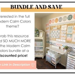 Calm Colors Classroom Jobs Chart: Editable Pastel Decor (digital ...