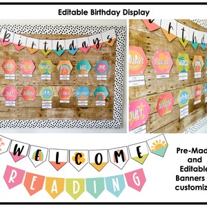 Tropical Classroom Decor Bundle | Bright Theme | Tropical Vibes ...