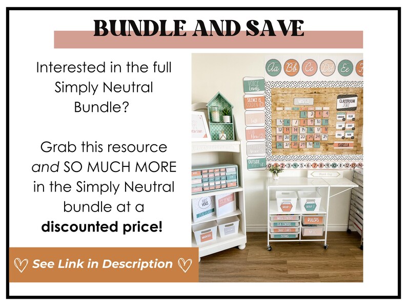 Neutral Boho Classroom Desk Nametags: Editable - Etsy