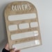 Personalised First Day Board, Customisable First Day Board, Kids First ...