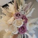 Dusty Rose Boho Bridal Bouquet Arrangement. Wedding Bouquet - Etsy