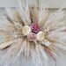 Dusty Rose Boho Bridal Bouquet Arrangement. Wedding Bouquet, Dried ...