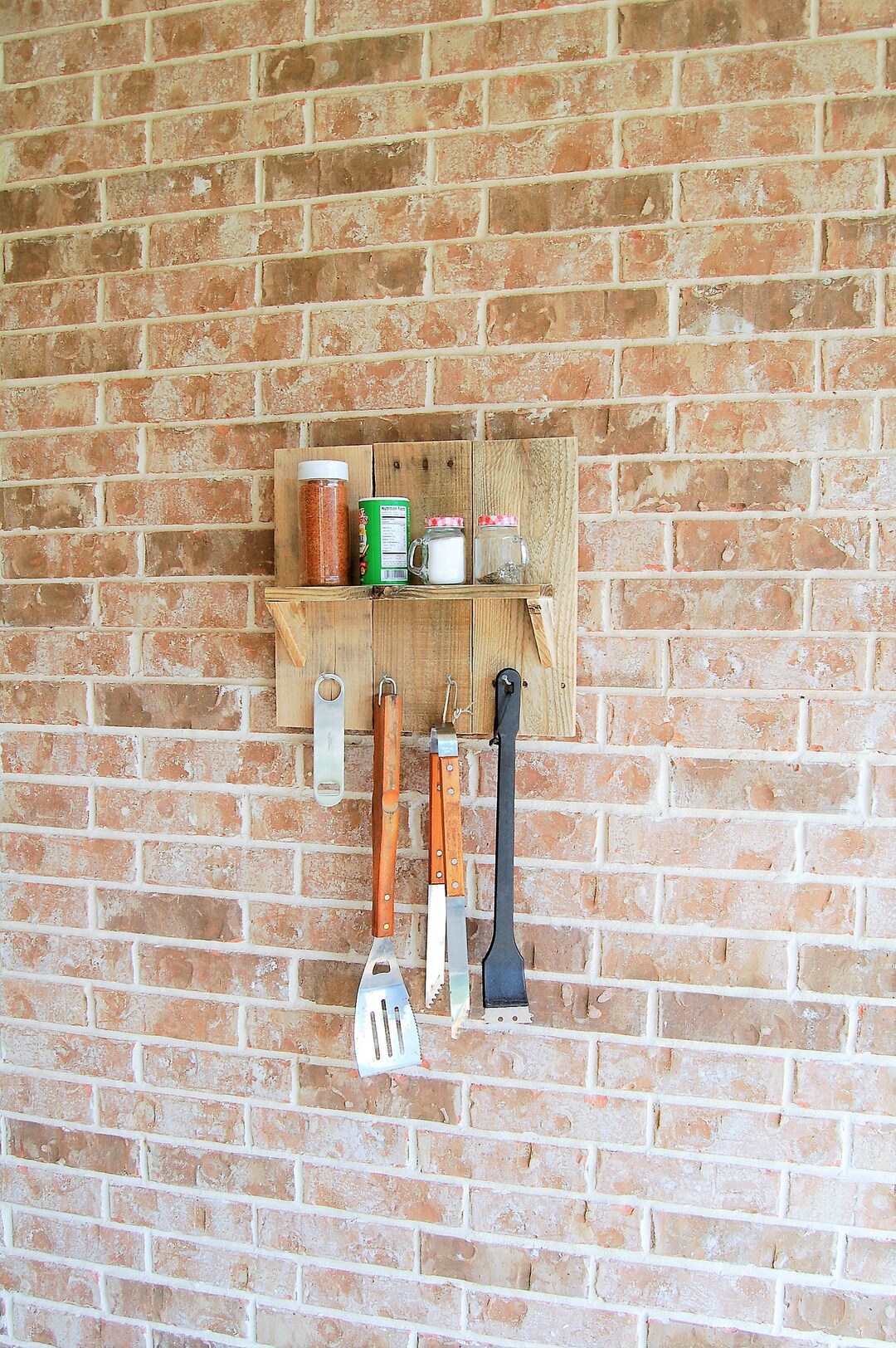 BBQ Tool Holder - Garage, Patio, Back Porch, Mancave, Barbecue, Spice ...