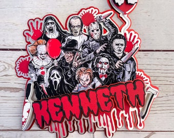 Horror Cake Topper - Etsy