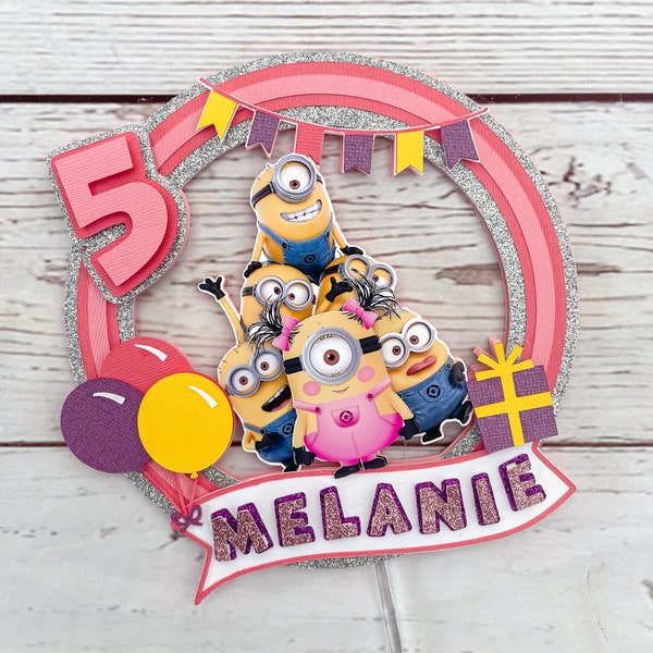 Minion Cake Topper - Etsy