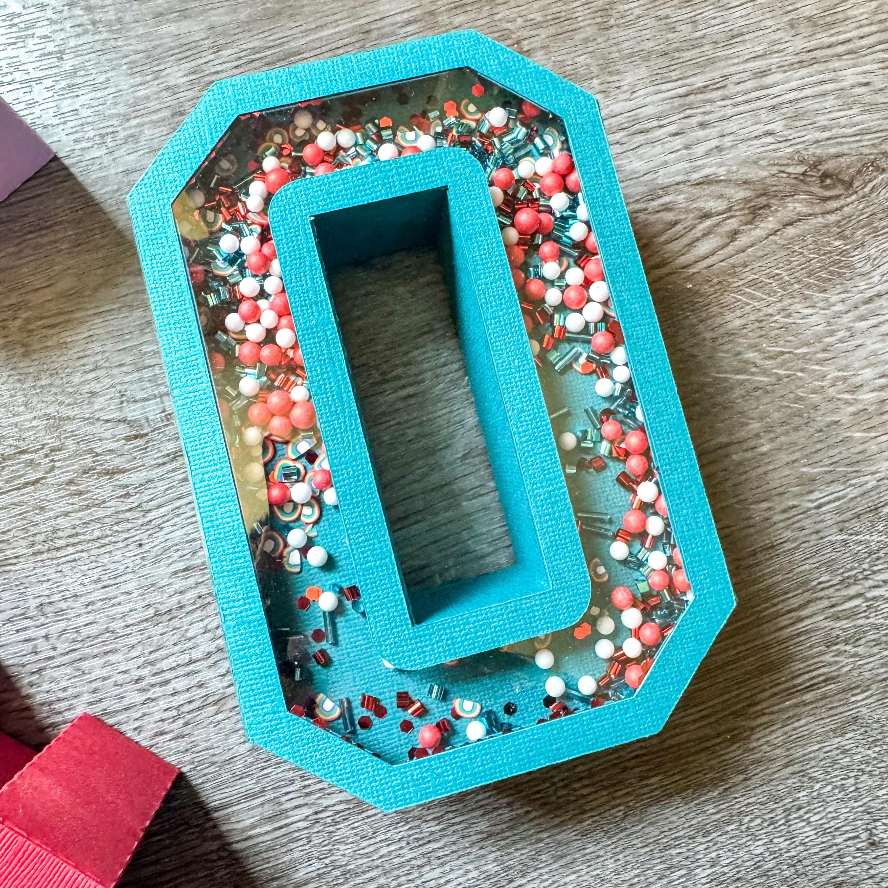 Shaker Insert ONLY for 3d Letter and Number Template A-Z and 0-9 - Etsy