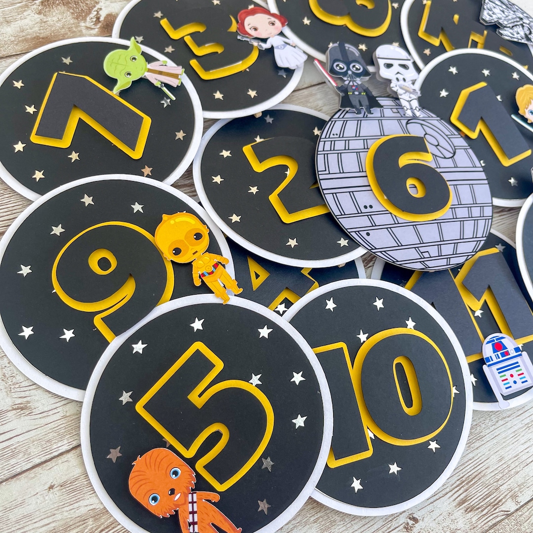 Star Wars Themed Milestone Banner - Etsy