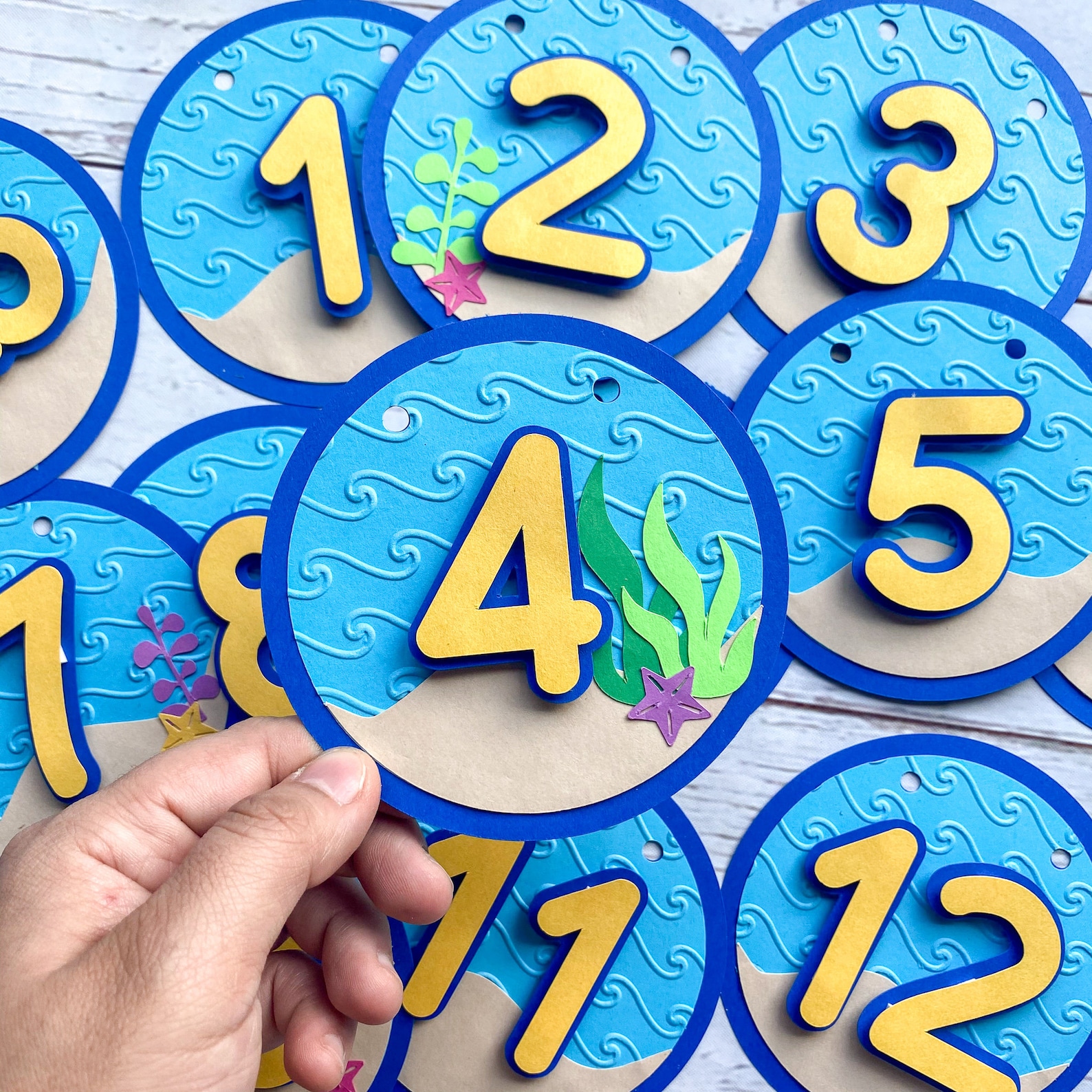 Under the Sea Milestone Banner Fish Shark - Etsy
