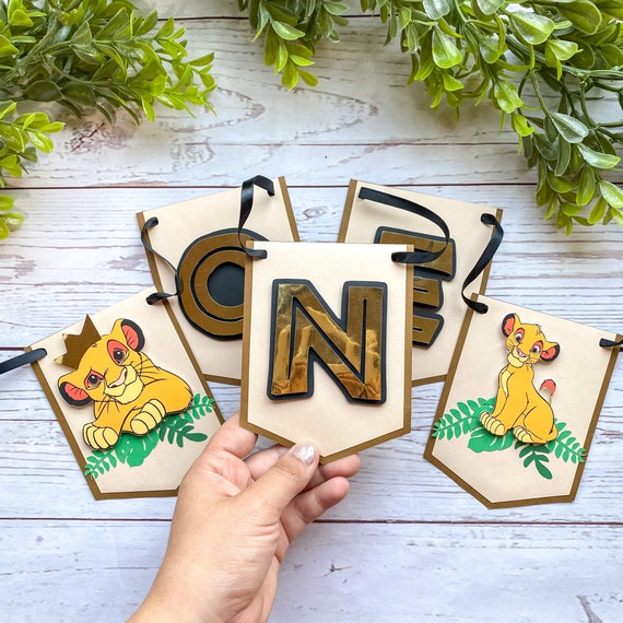 Lion King Simba Themed Highchair Banner - Etsy