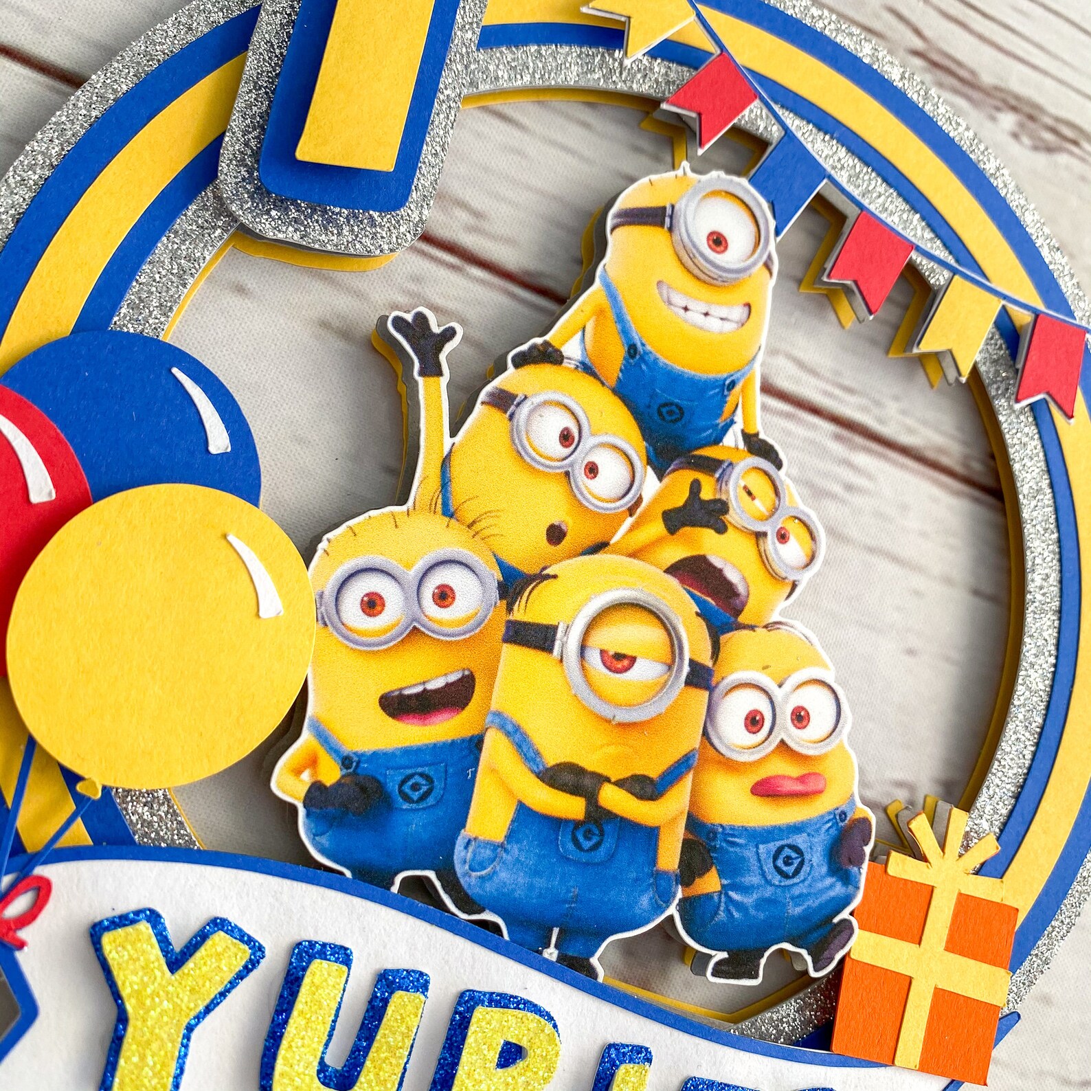 Minions Cake Topper - Etsy