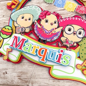 Canticos Fiesta Birthday Cake Topper - Etsy