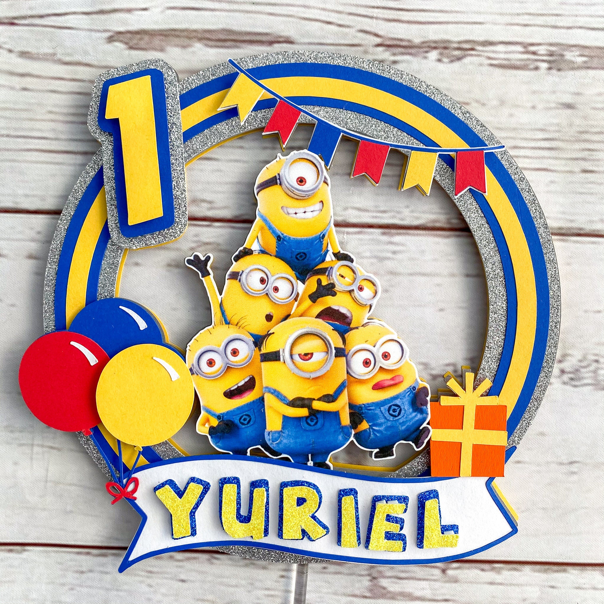 Minions Cake Topper - Etsy