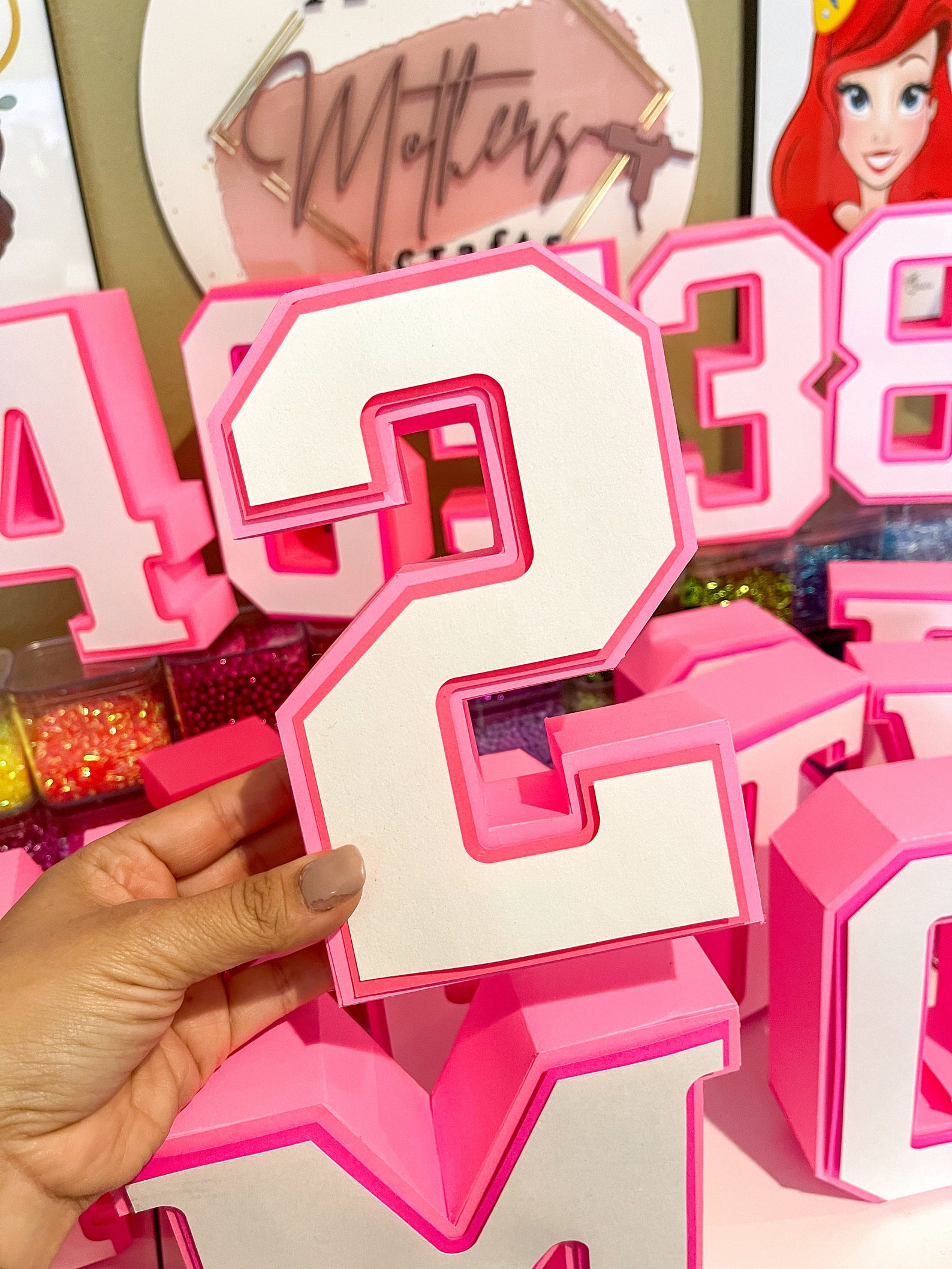 3D Numbers ONLY 0-9 Template SVG and Studio - Etsy