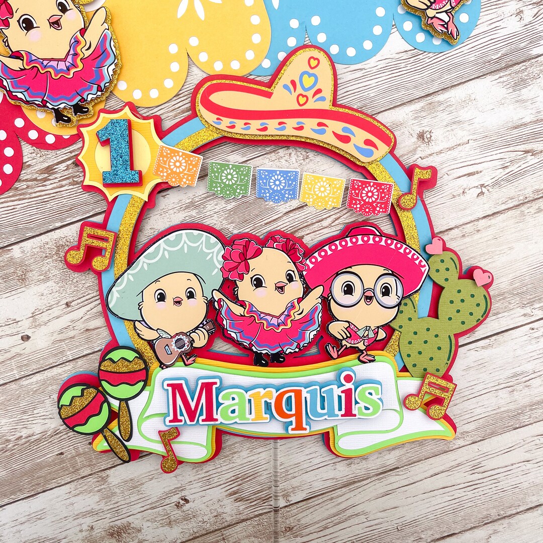 Canticos Fiesta Birthday Cake Topper - Etsy