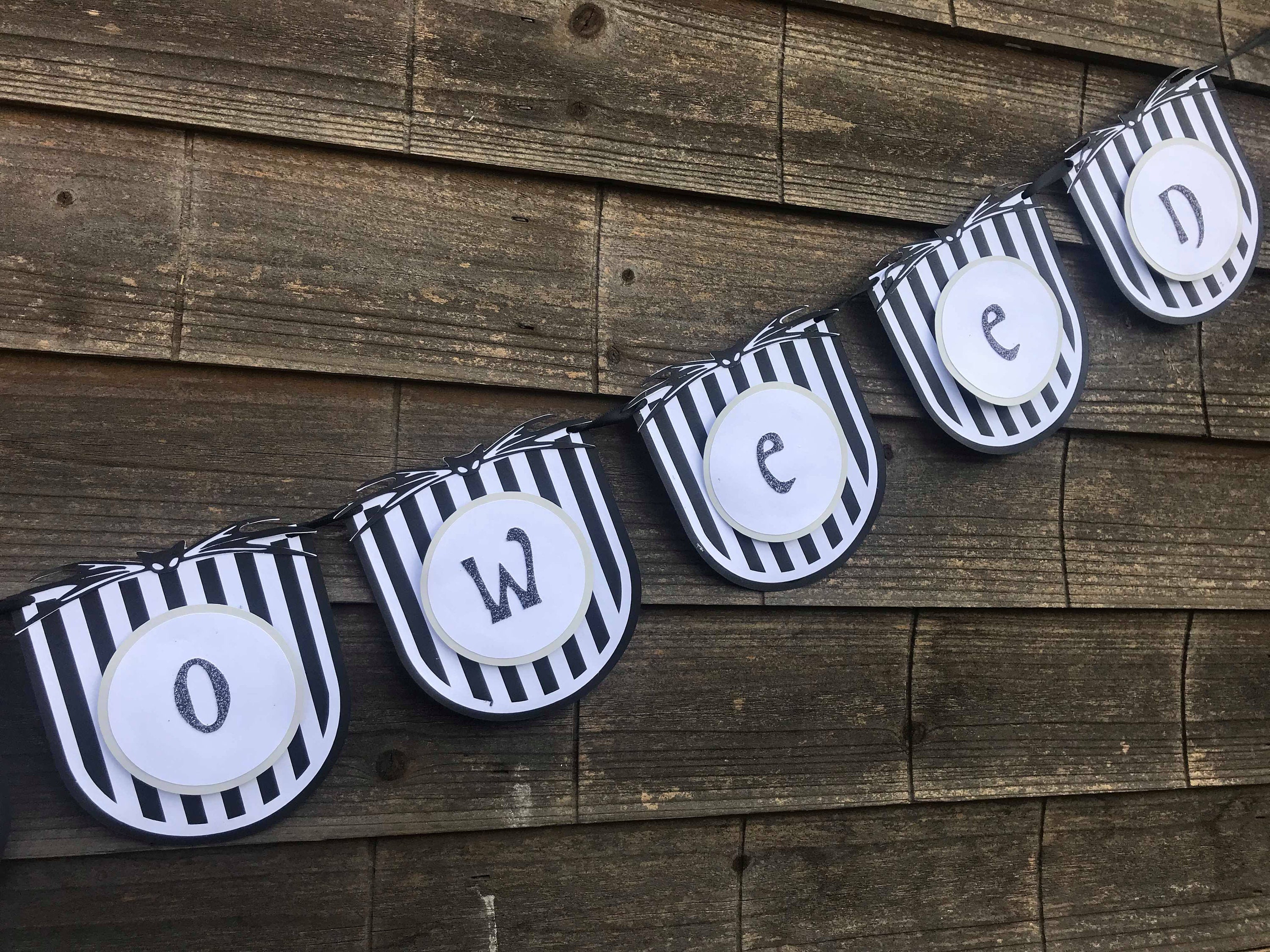 The Nightmare Before Christmas Banner Halloween Banner - Etsy