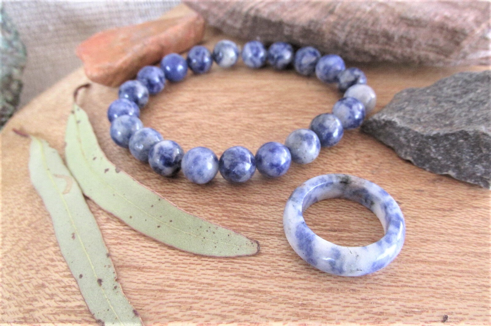 Sodalite Ring Solid Gemstone Band Solid Gemstone Ring Sodalite - Etsy ...