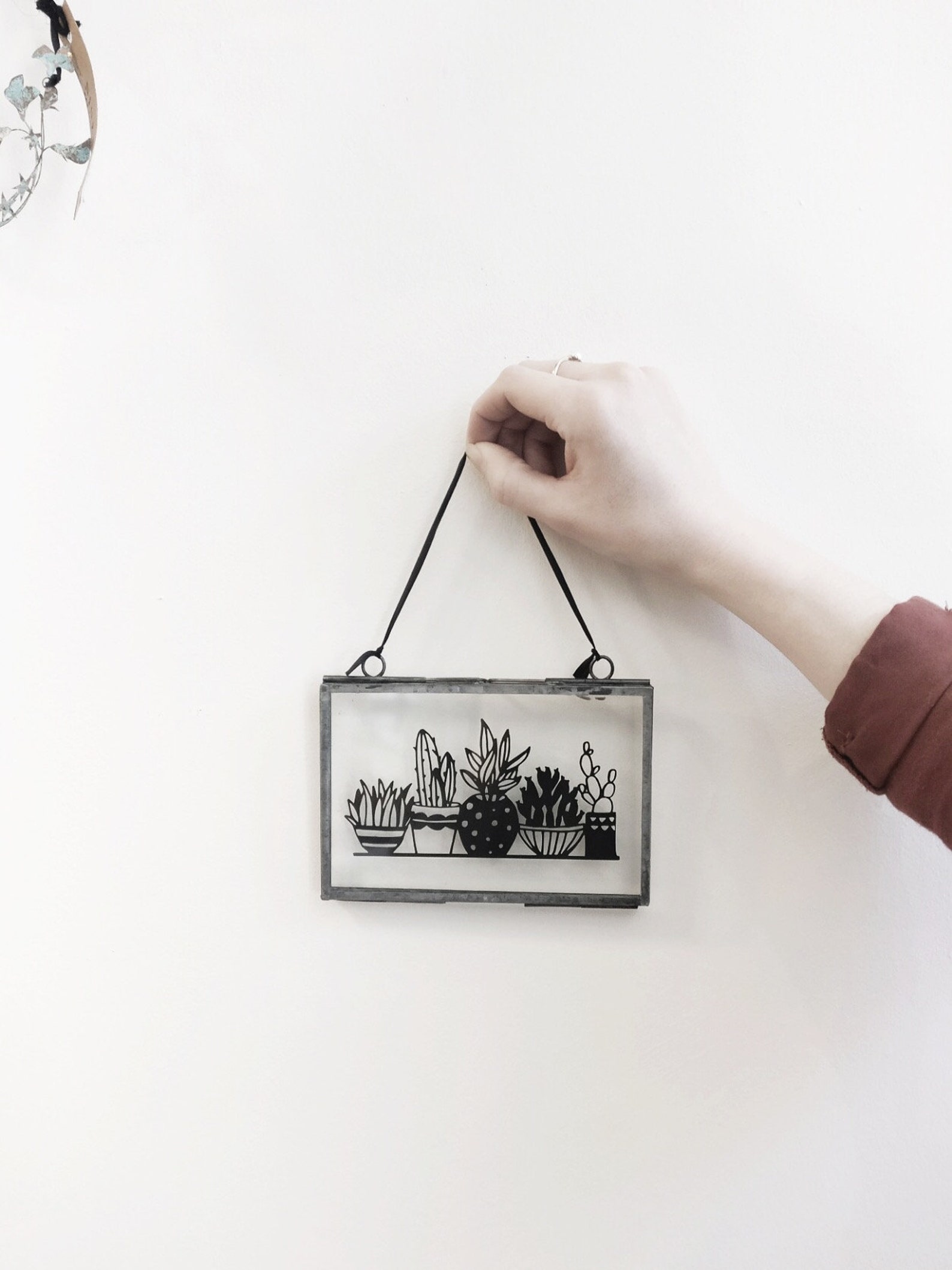 Handmade Papercut | Cacti | Papercut | Silhouette | Mini Plants ...