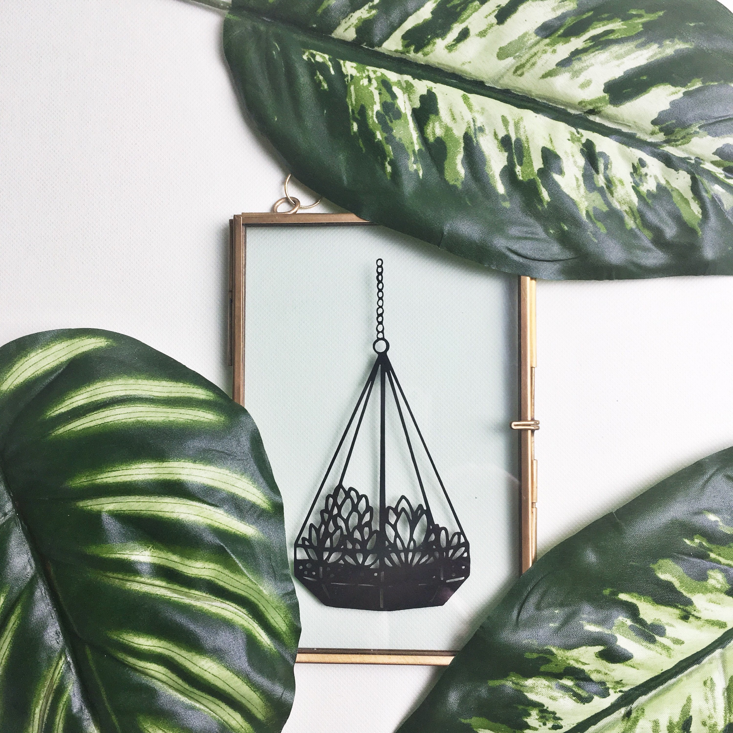 Handmade Papercut Terrarium Papercut Succulents Paper - Etsy