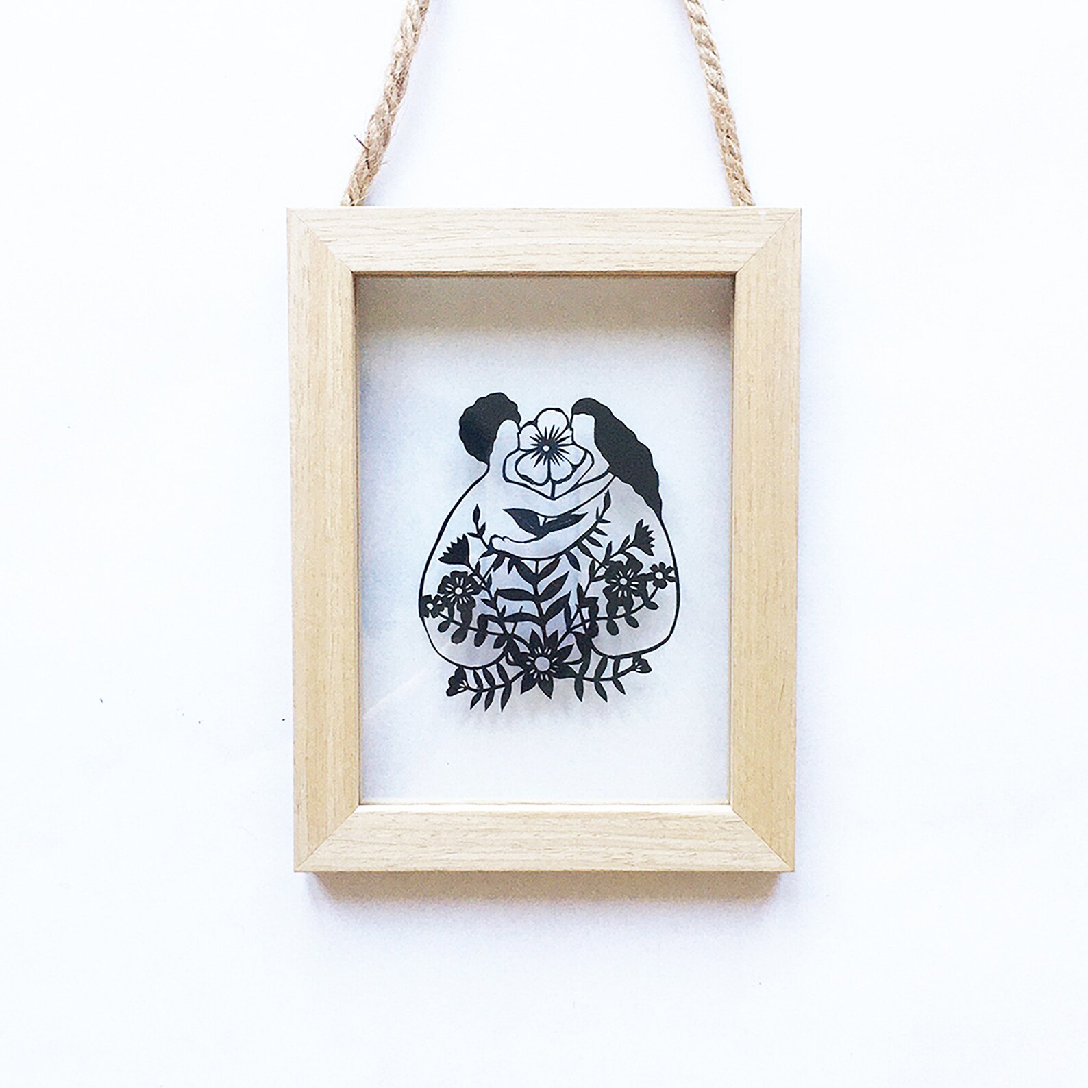 Handmade Papercut Human Connection Love Intimacy - Etsy UK