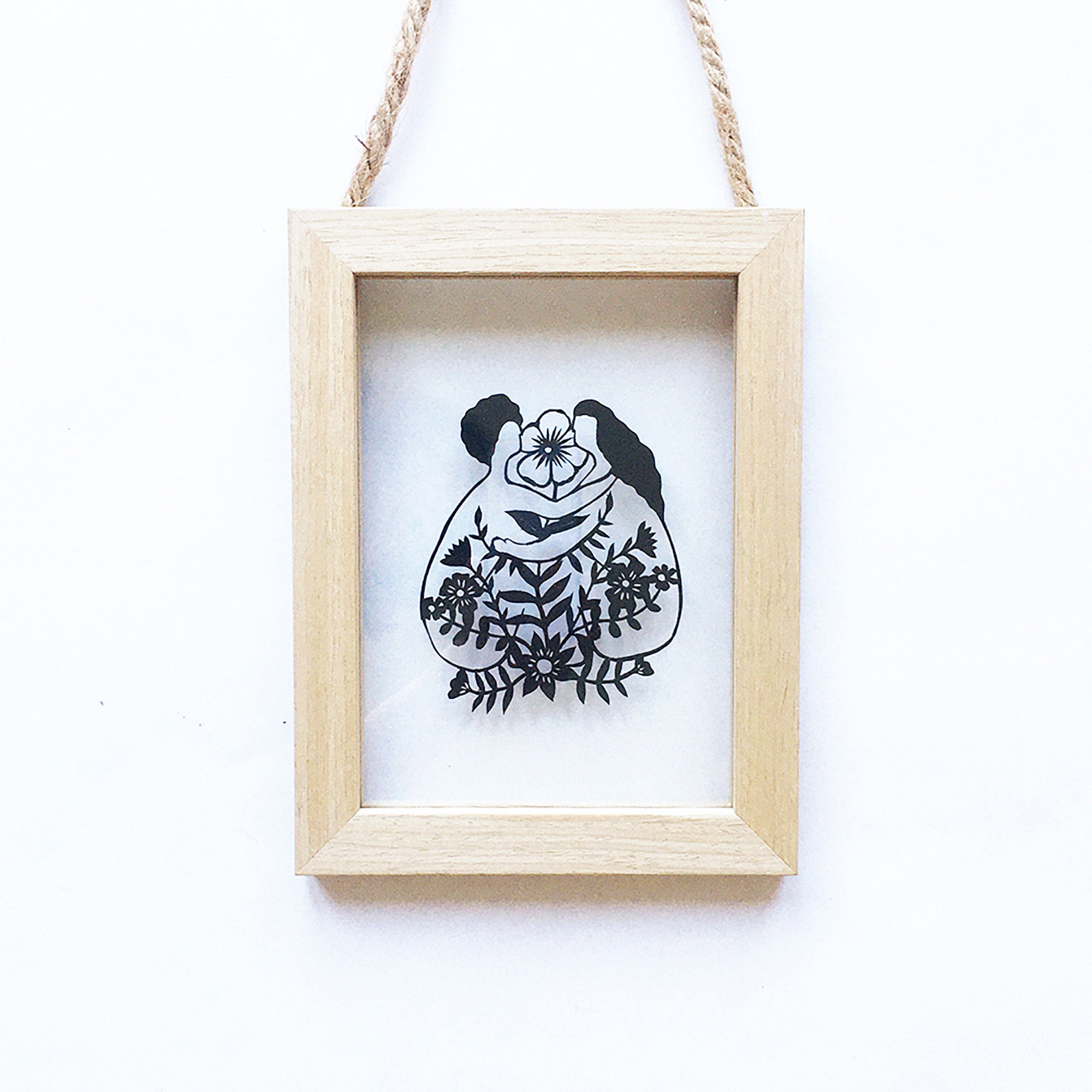 Handmade Papercut Human Connection Love Intimacy - Etsy UK