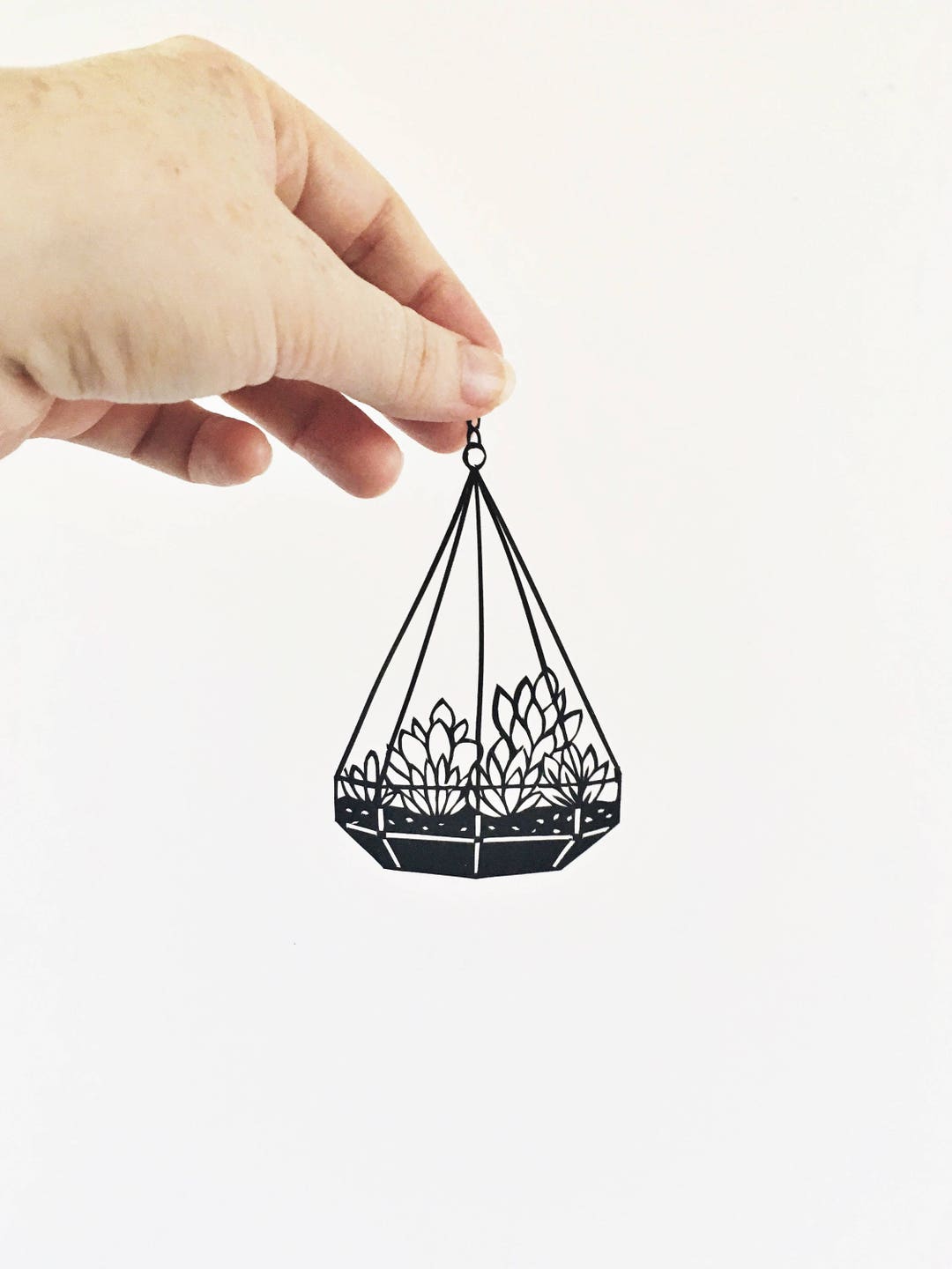 Handmade Papercut | Terrarium| Papercut | Succulents | Paper Terrarium ...