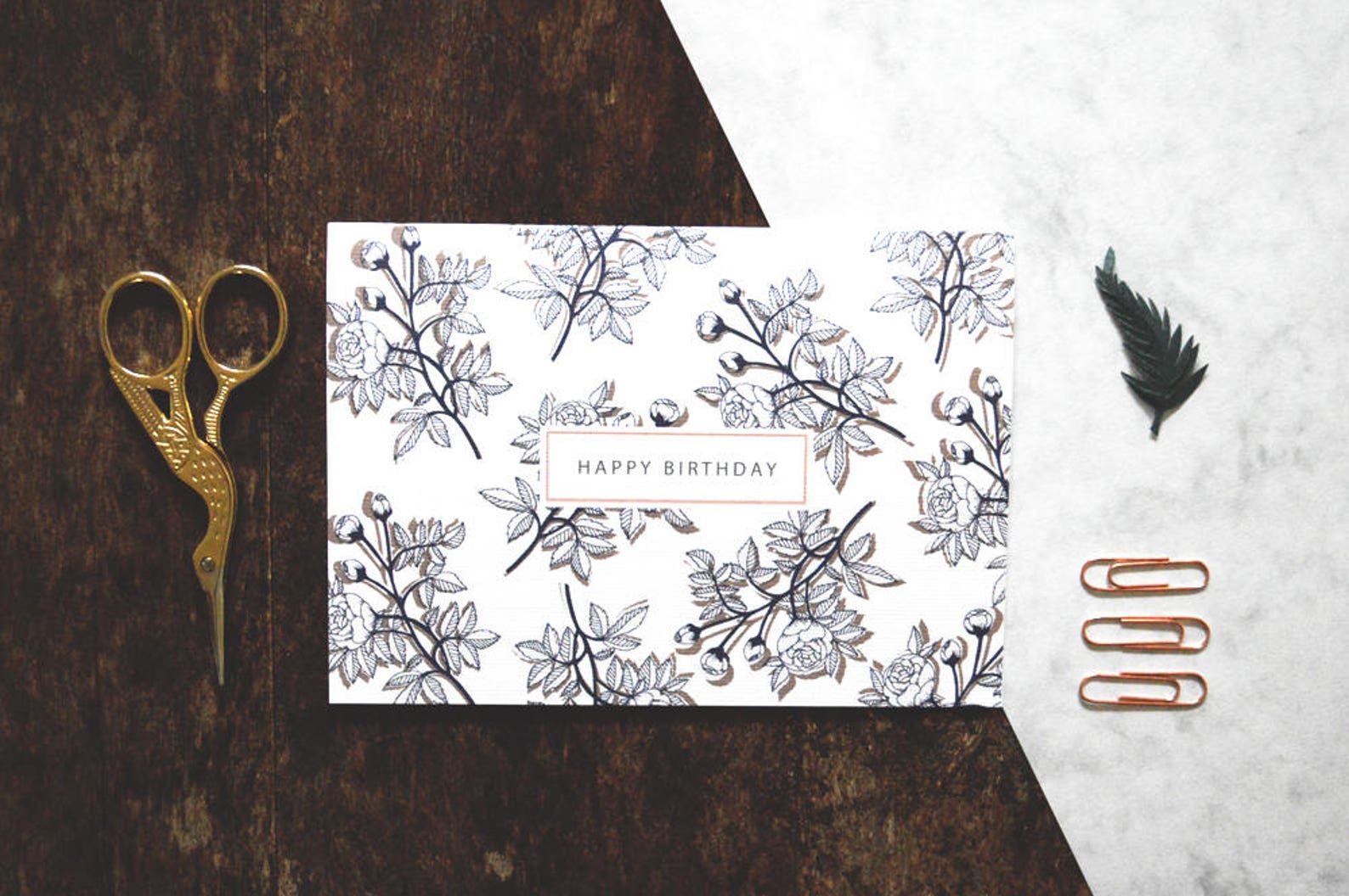 Birthday Card | Roses | Floral | Greeting Card | Floral Pattern ...