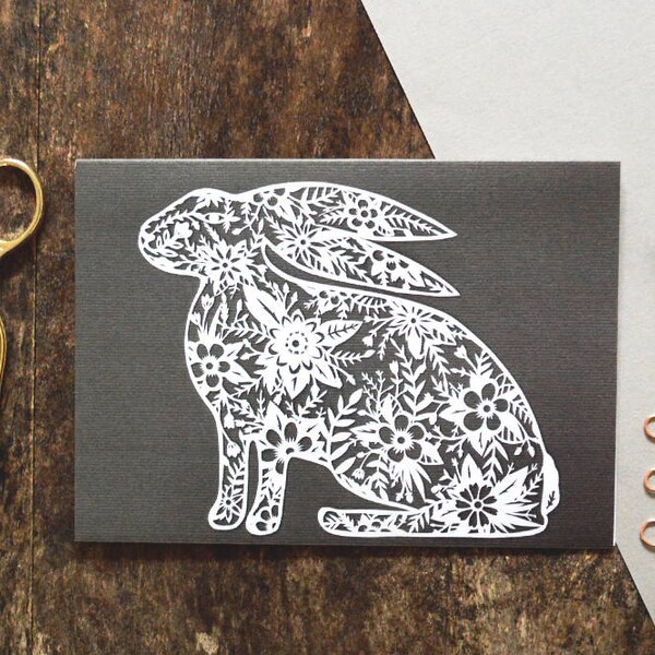 Animal Papercut - Etsy