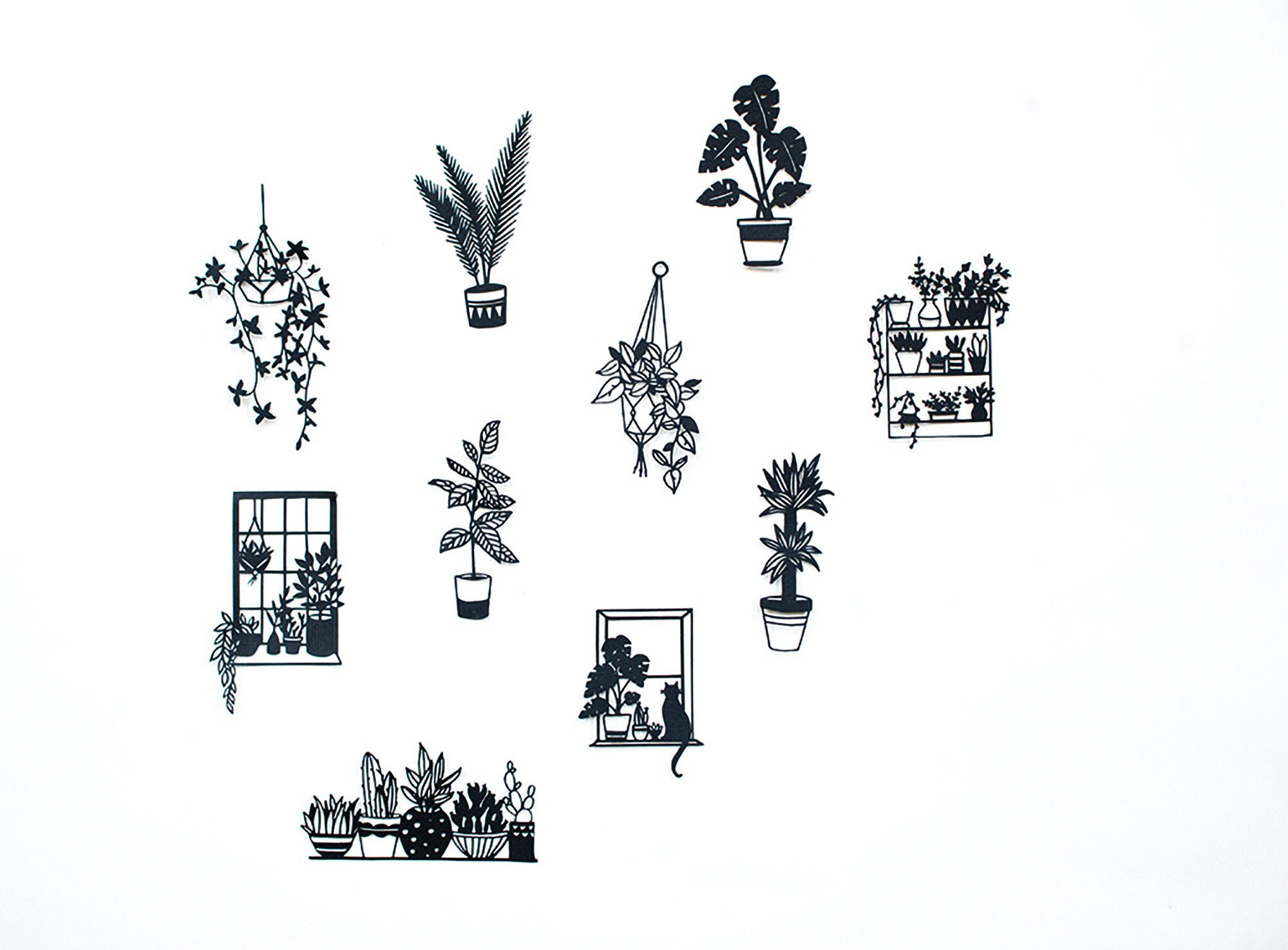 Papercut Handmade Monstera Deliciosa House Plant - Etsy