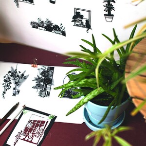 Handmade Papercut | Tropical Plant | Papercut | Plant Lovers | Home ...