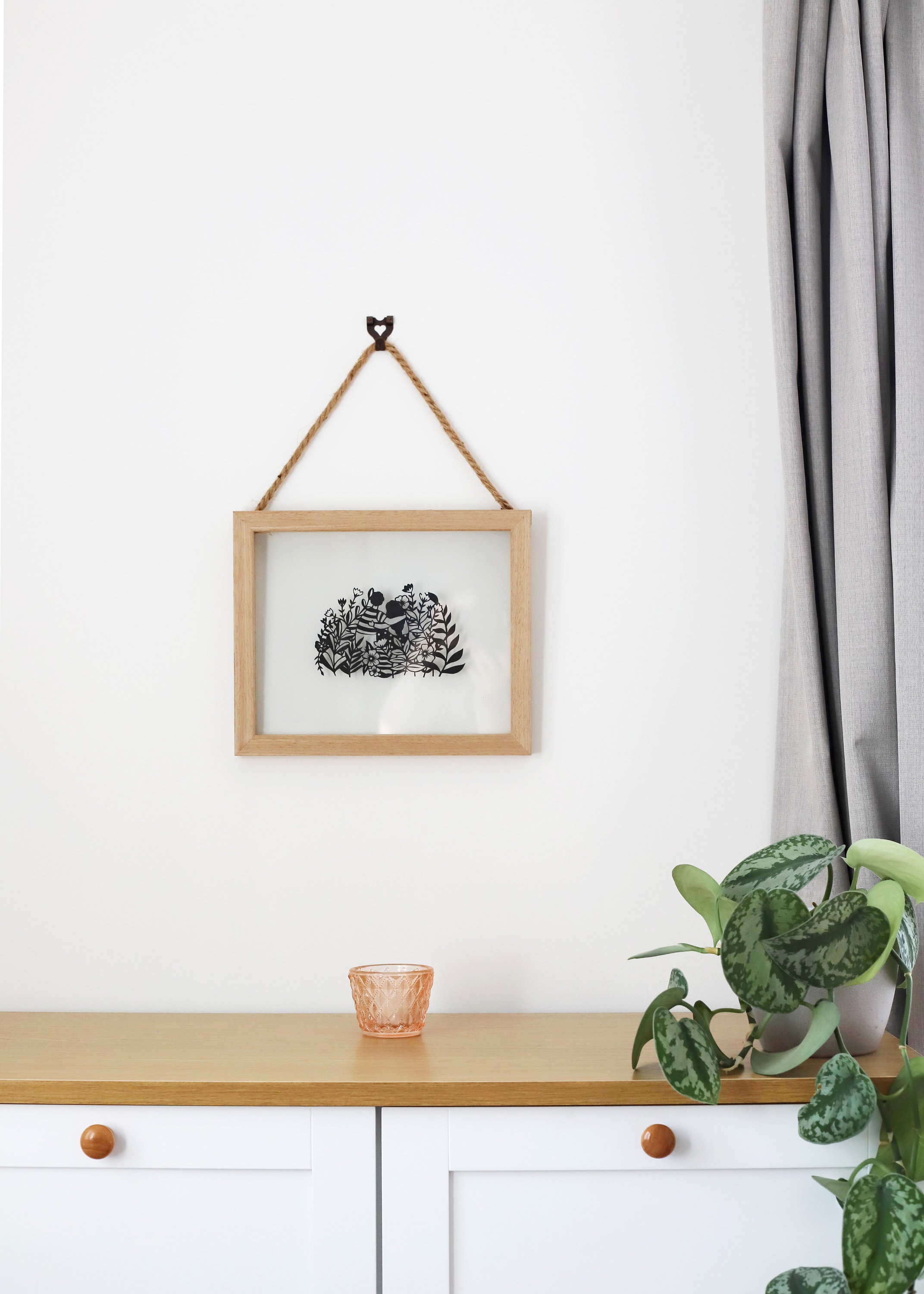 Handmade papercut normal people Friendship love | Etsy